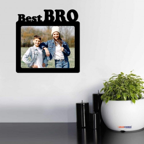 Photo Frame For Brother | Personalized Wooden Photo Frame Online In ...